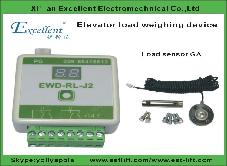 Type EWD-RL-J2 GA Controller and load sensor ,elevator load weighting ...