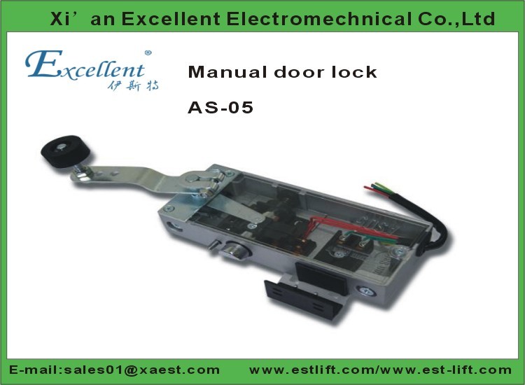 Lift components and parts of elevator door lock model AS-05