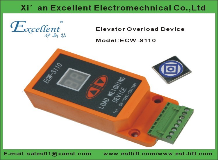 Elevator load weighting device/ elevator parts load cell ECW-S110 of ...